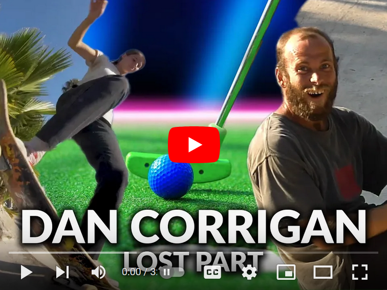 Dan Corrigan Lost Part for Keen Ramps — SOP Distribution