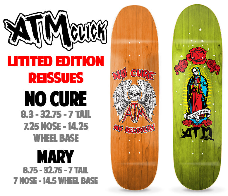 Limited ATM Reissue shaped decks out now! — SOP Distribution