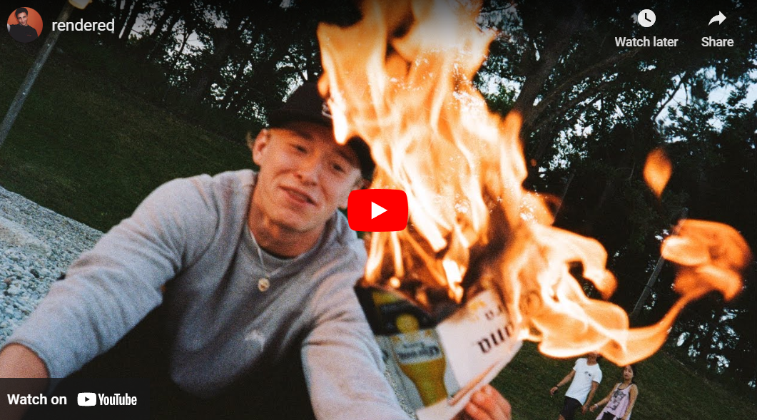 Justin Fabus in new "Rendered" video — SOP Distribution